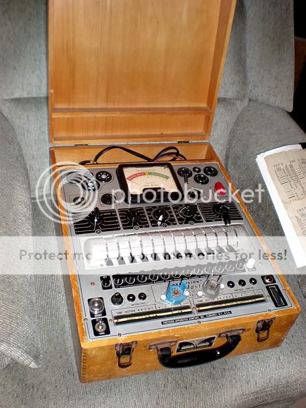 Precision 612 Tube Tester | Audiokarma Home Audio Stereo Discussion Forums