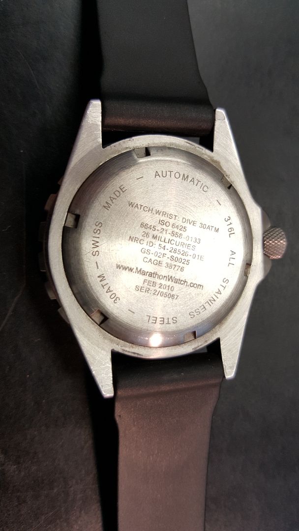 Marathon GSAR - Auto | WatchUSeek Watch Forums