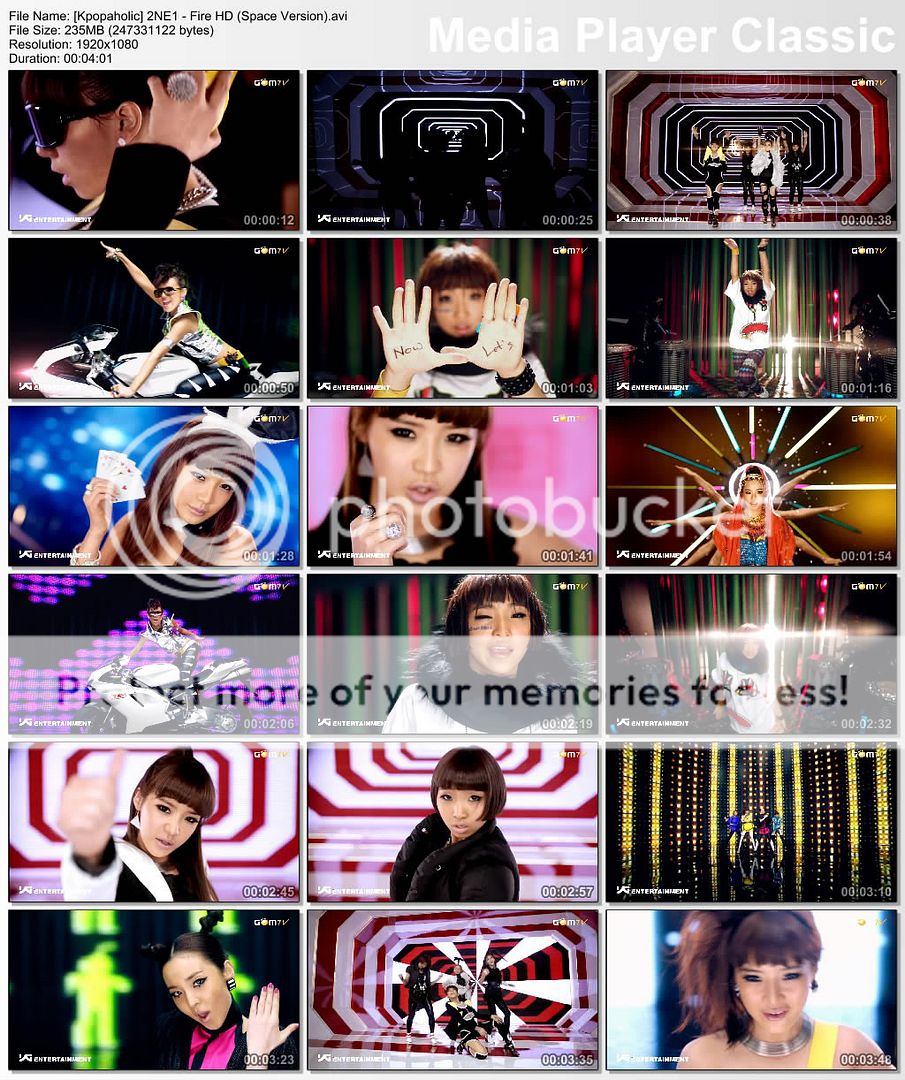 [MV] 2NE1 – Fire (Space Version) (GOMTV-HD-1080p) | Kpopaholic - With ...