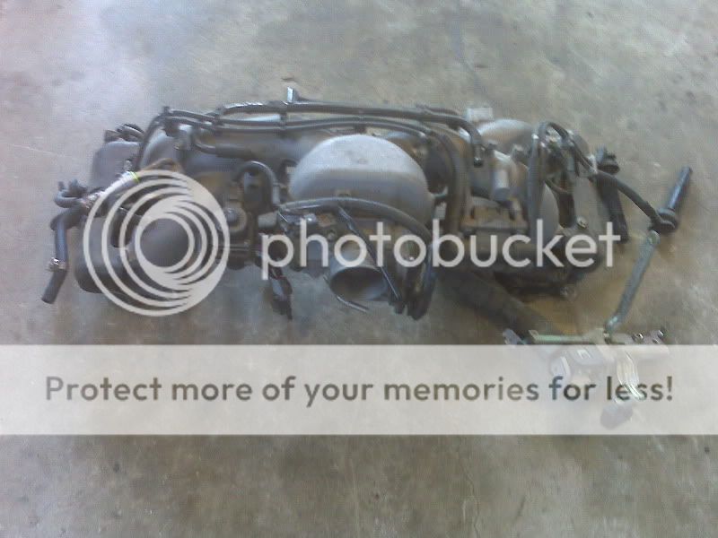 06 tgvless long runner 2.5i manifold on sti avcs heads - NASIOC