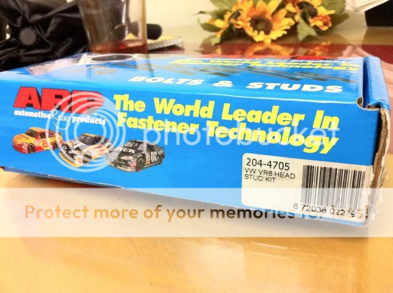 fs; 12v vr6 arp head stud kit brand new | VW Vortex - Volkswagen Forum
