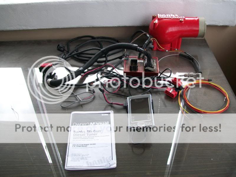Banks 6-gun, speed loader, high ram, Power PDA, 03-07 Powerstroke ...