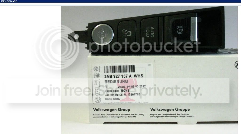 Push button start option | VW Vortex - Volkswagen Forum