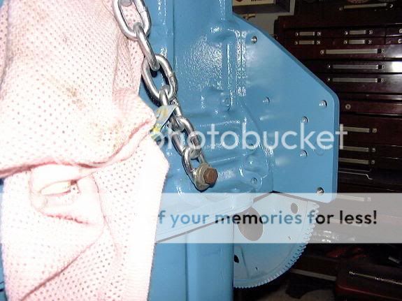 Painting motor and transmission mating surfaces... | The H.A.M.B.