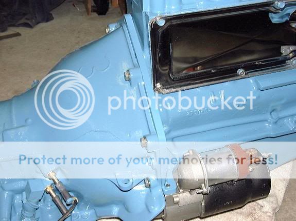 Painting motor and transmission mating surfaces... | The H.A.M.B.